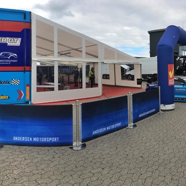 Andersen Motorsport racing truck livery - Motorsport trailer design