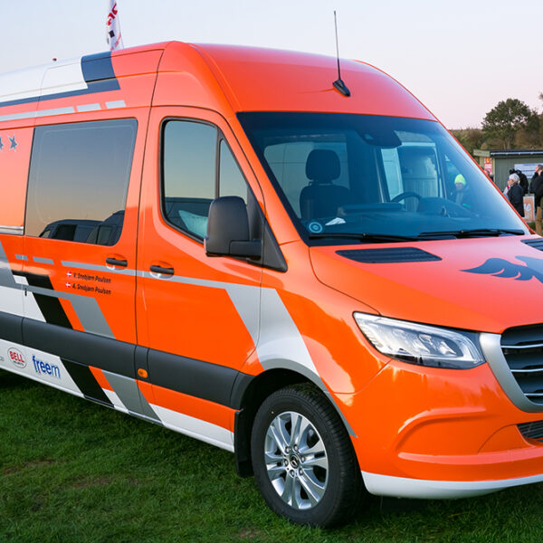 Van livery - Kart Repulic designed Mercedes-Benz Sprinter - NJ Design