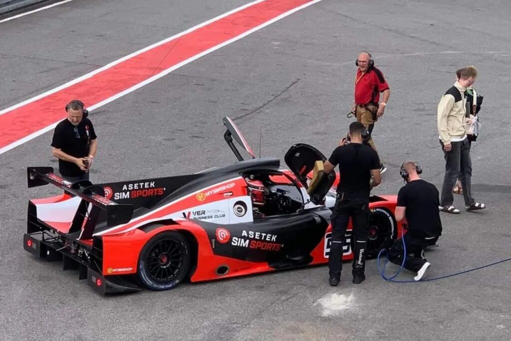 Check out our Lmp3 car livery Asetek SimSports here.