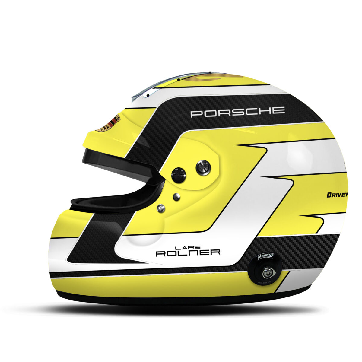 Helmet design for Lars Rolner made on a Stand21 helmet.