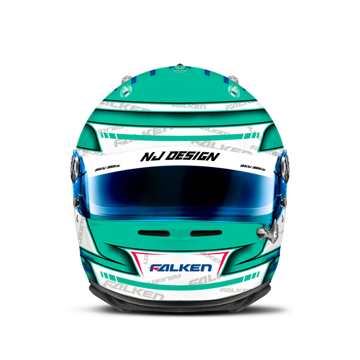 Helmet design for Tim Heinemann for Nürburgring 24 hour 2024.